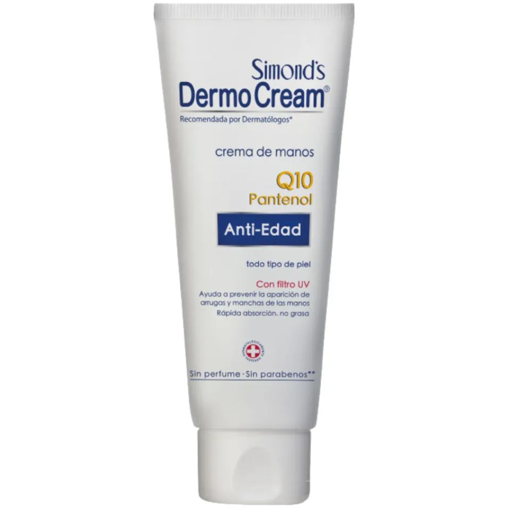 Simonds Dermocream Crema De Manos Q10 Pantenol 80 Ml | Perfumeria Milagros