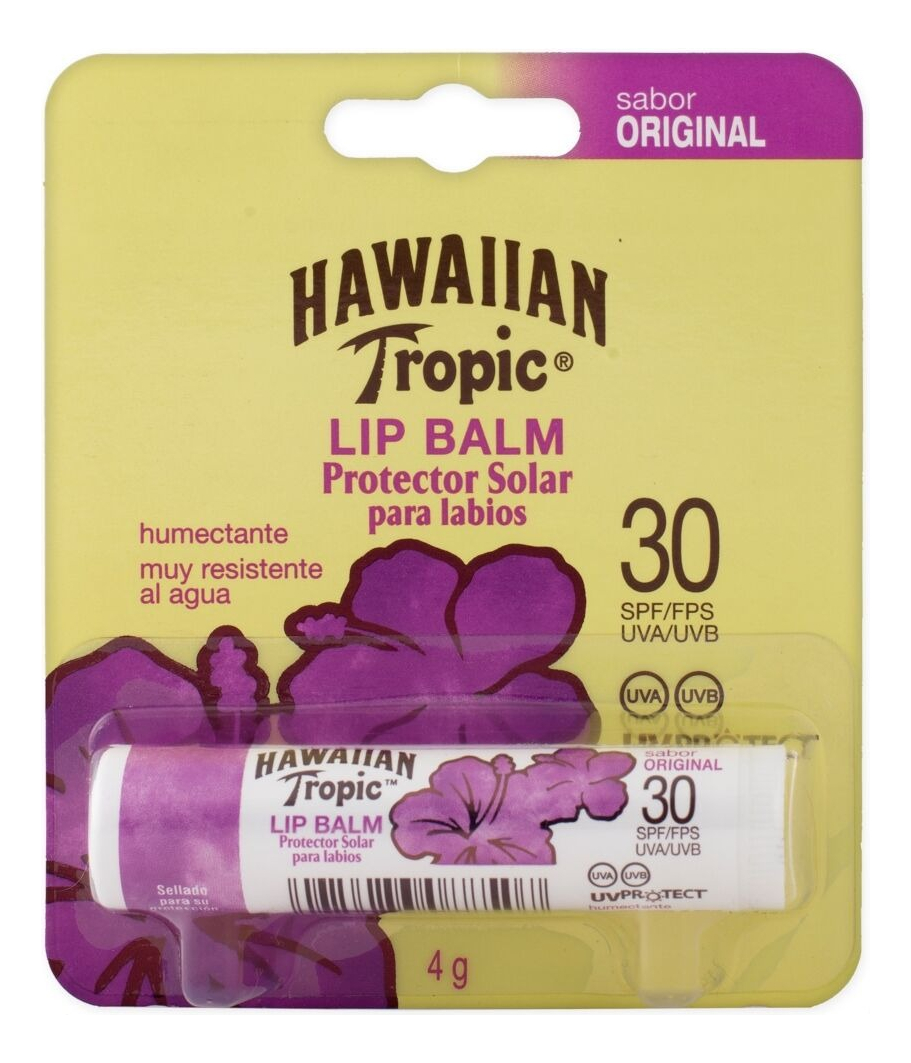 Protector Solar Labial Original Fps30 4g Hawaiian Tropic | Perfumeria ...