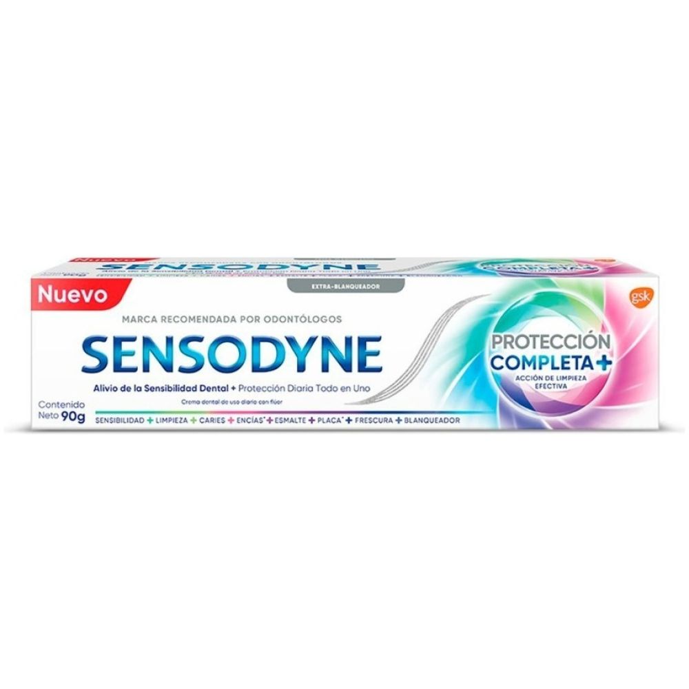 Pasta Dental Proteccion Completa 90g Sensodyne | Perfumeria Milagros