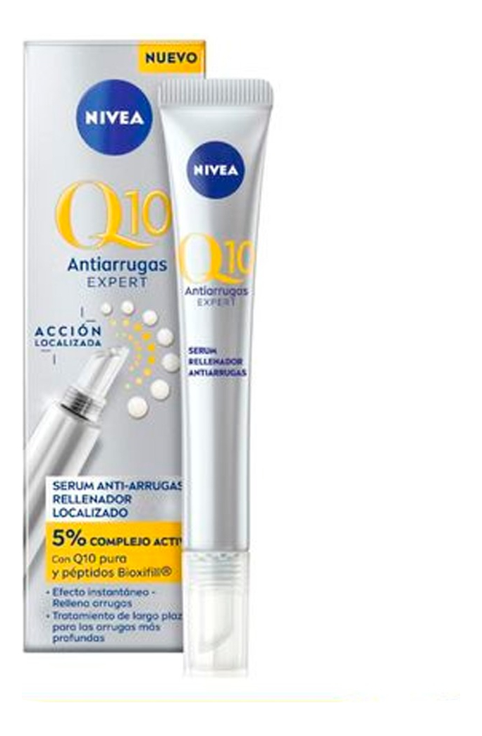 Serum Antiarrugas Rellenador Localizado Q10 15Ml Nivea | Perfumeria Milagros